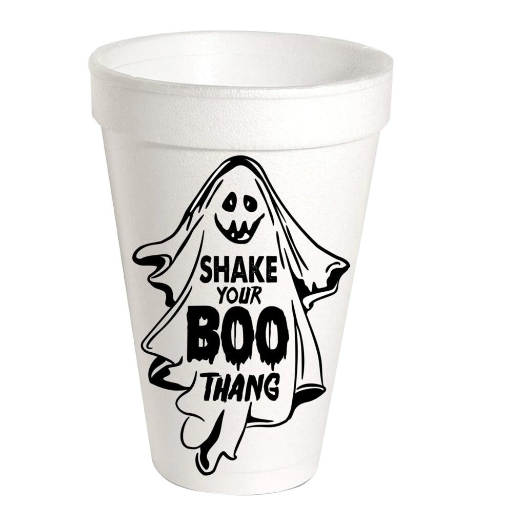 Shake Your Boo Thang Styrofoam Cups | Berings