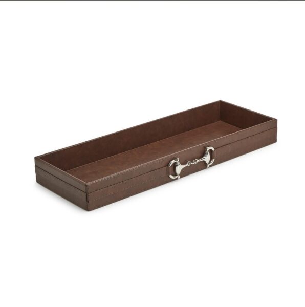Horse Country Long Bar Table Side Tray | Berings