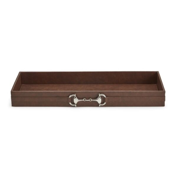 Horse Country Long Bar Table Side Tray | Berings