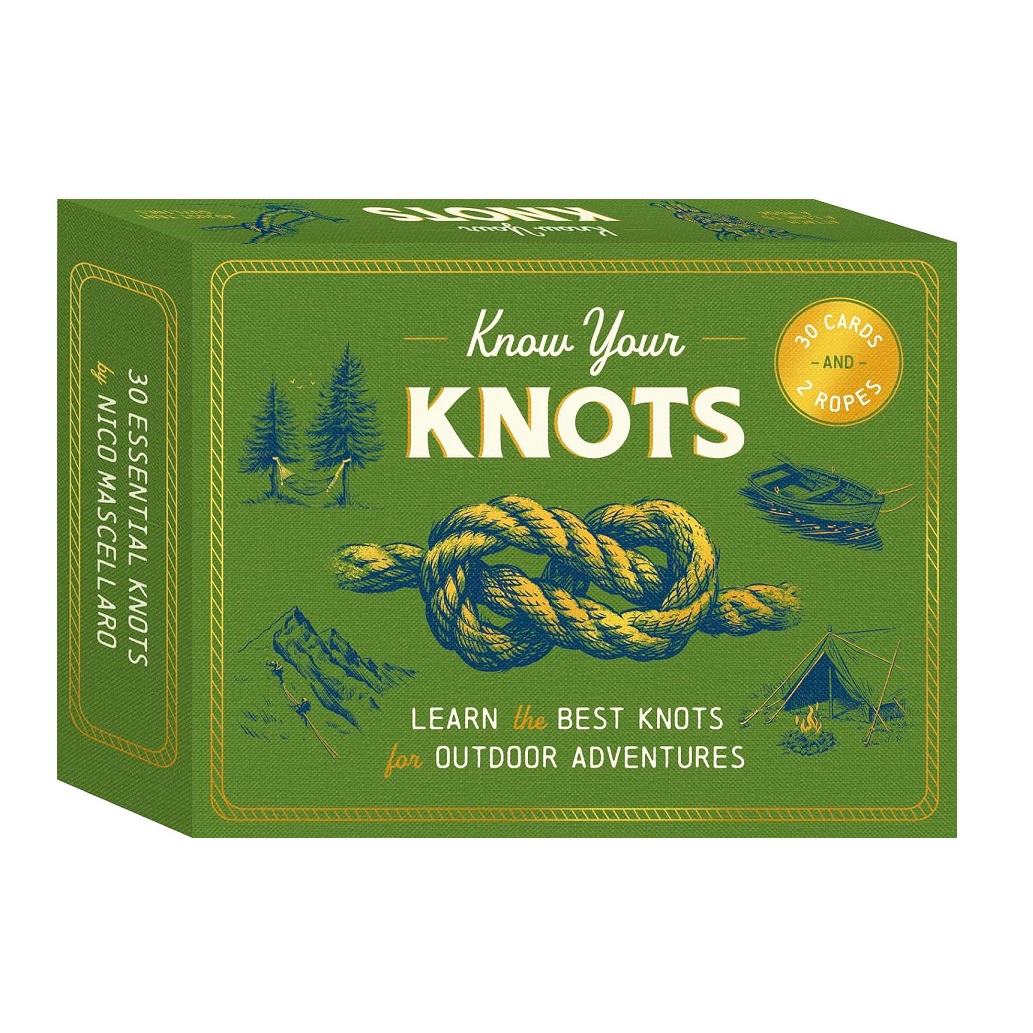 Know Your Knots: Learn the best knots for outdoor adventures (Cards ...