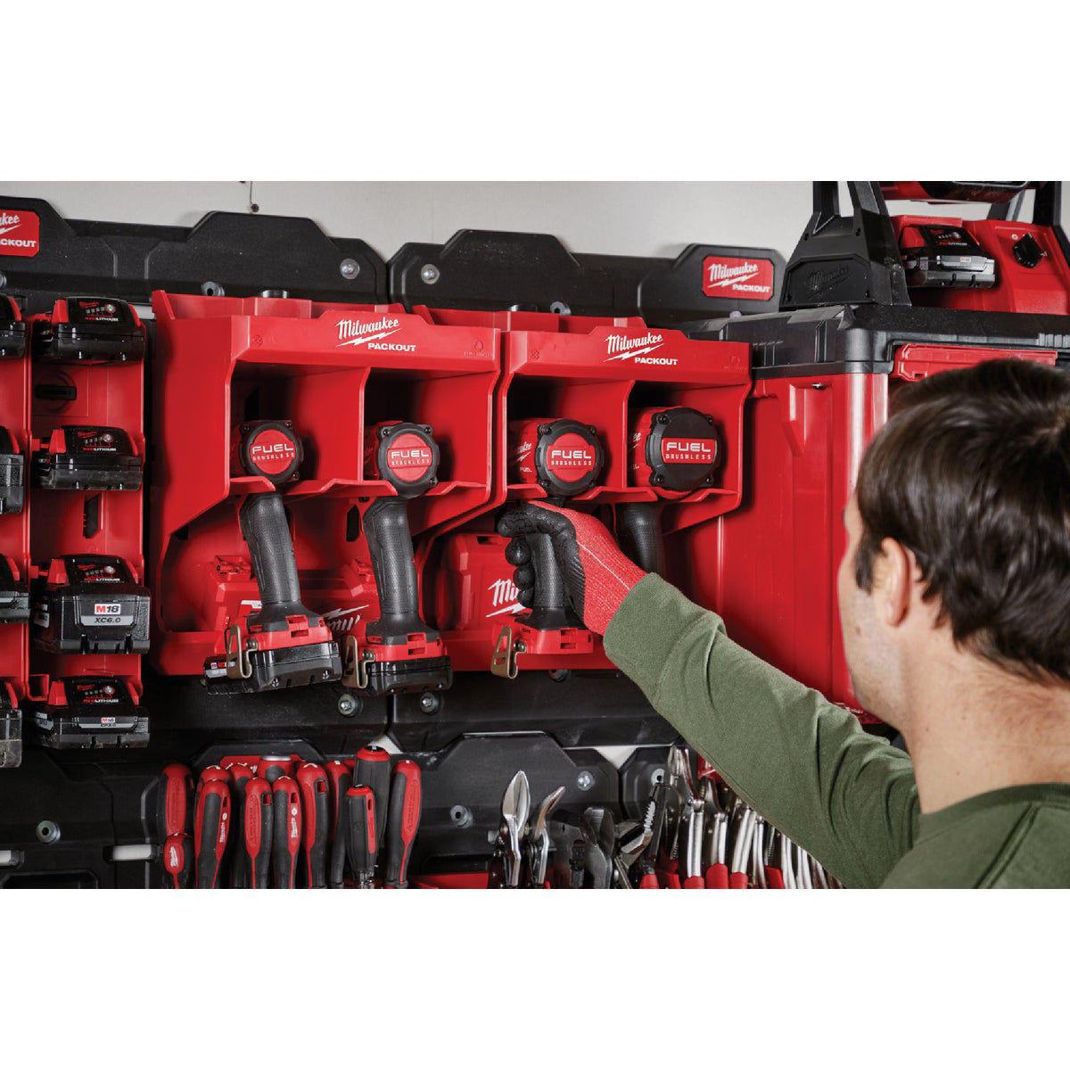 Milwaukee Packout Drill Station Tool Rack | Berings