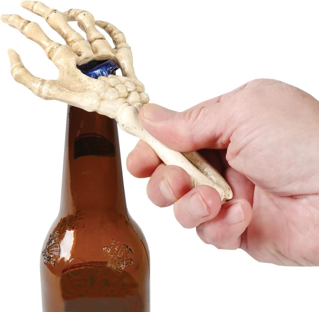 HomArt Vintage Style Cast Iron Skeleton Hand Bottle Opener | Berings