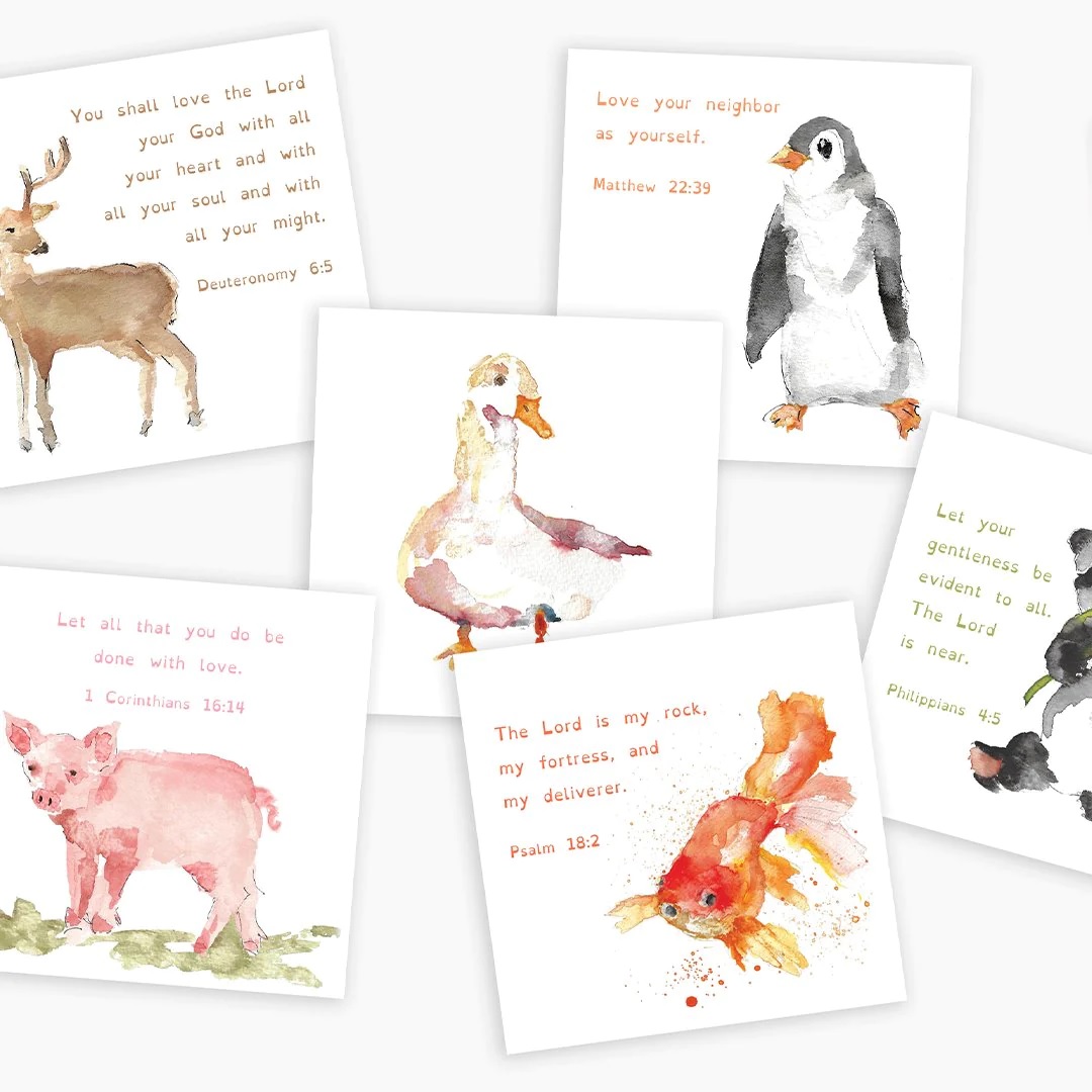 Anne Nielson Children's Scripture Cards | Berings