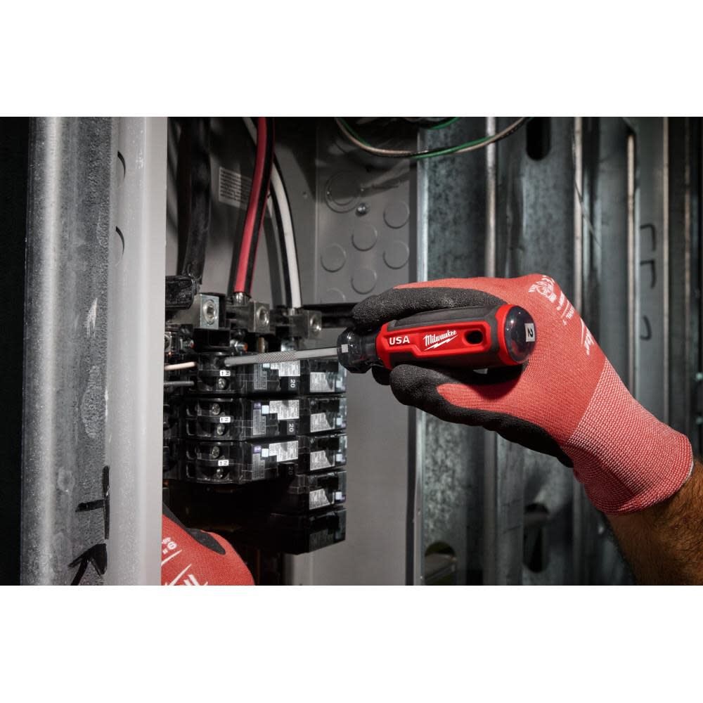 Milwaukee #3 Square 6" Cushion Grip Screwdriver | Berings