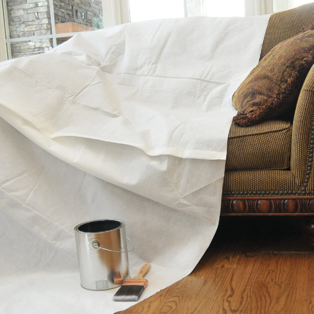 Trimaco SuperTuff 9 x 12 Paper/Poly Drop Cloth | Berings