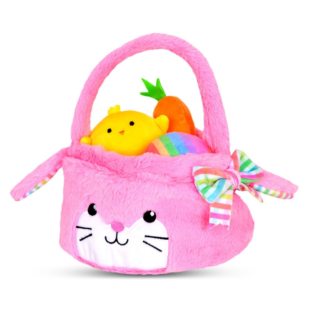 Iscream Bunny Basket Plush Set | Berings