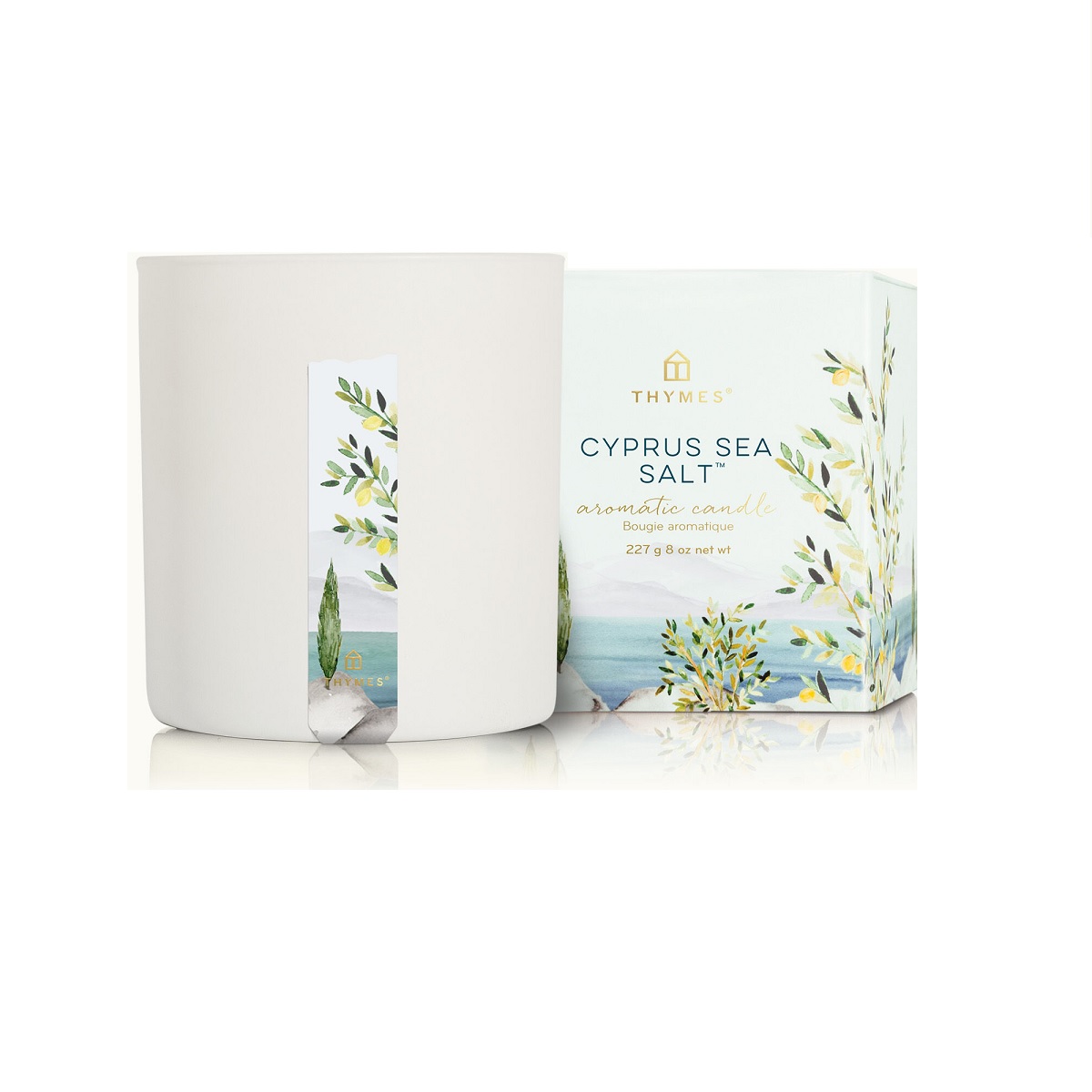 Thymes Cyprus Sea Salt Poured Candle | Berings