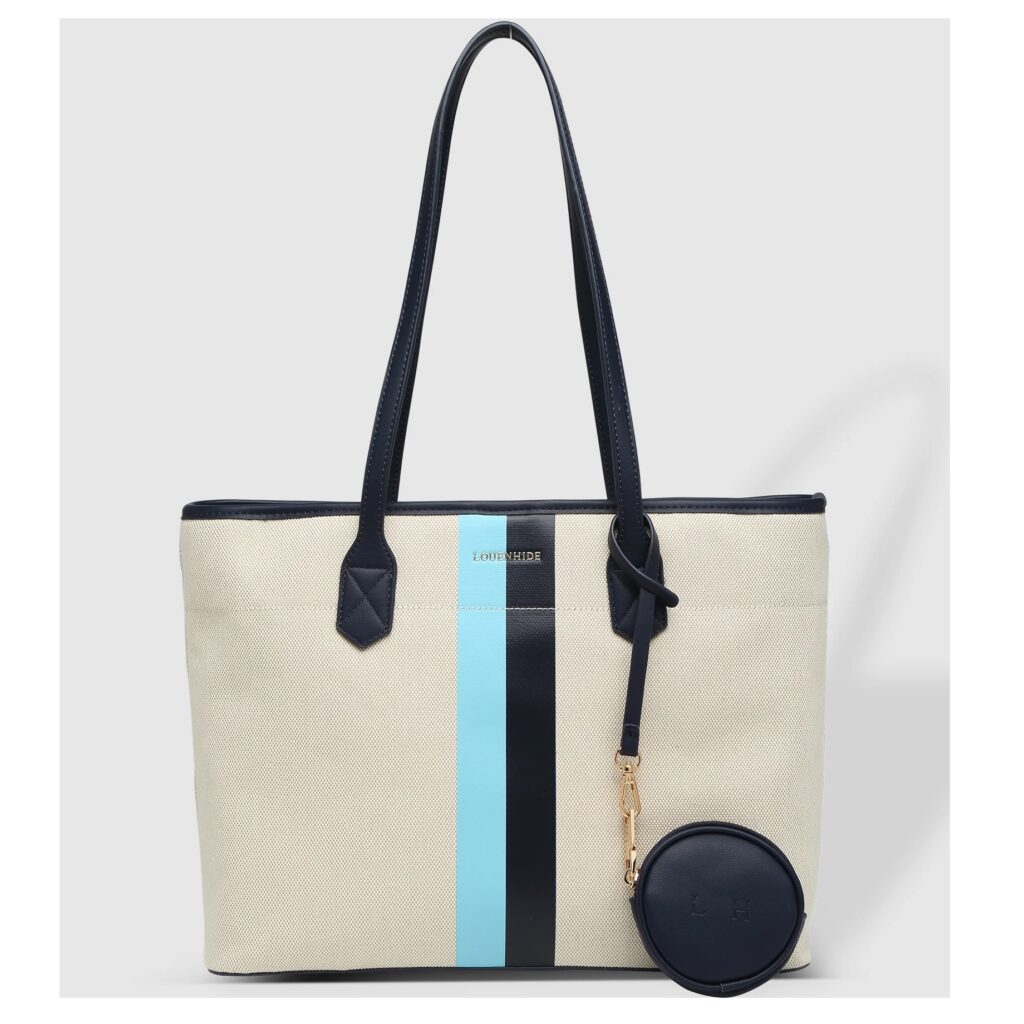 Maui Canvas Tote Bag - Sky Blue | Berings