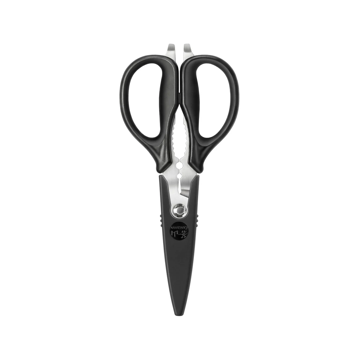 Cangshan 9-Inch Heavy Duty Utility Kitchen Shears with Blade Holder ...