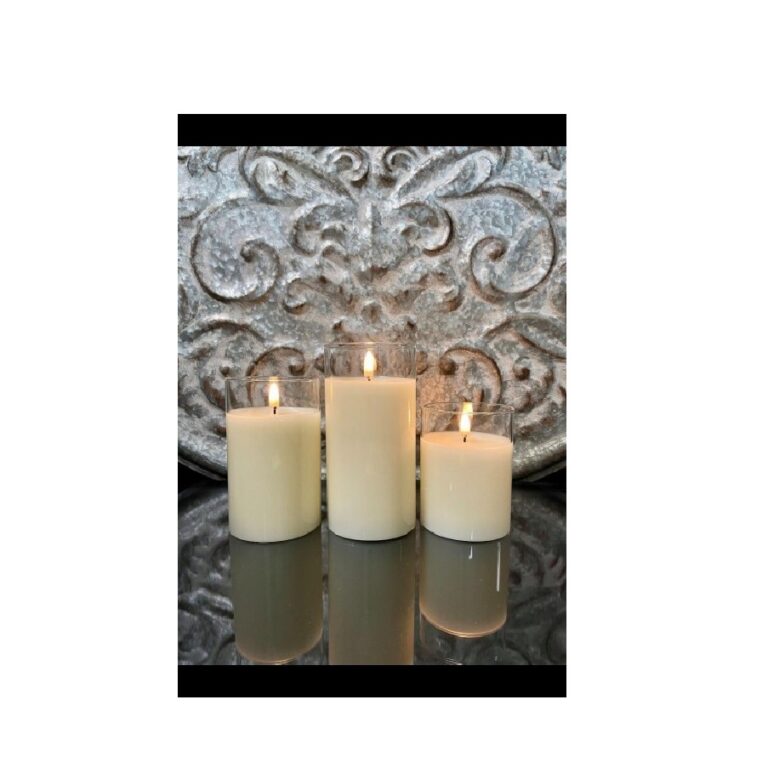 Simply Ivory Classic Trio Candle Set | Berings