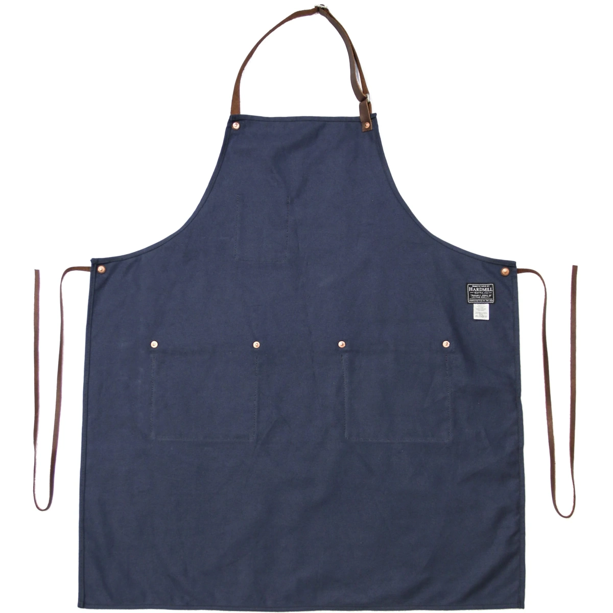 Hardmill Canvas Industry Apron - Navy | Berings