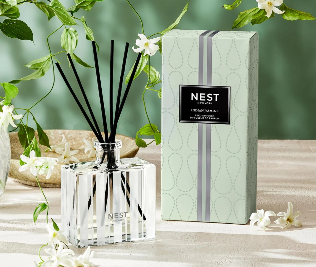 Nest Indian Jasmine Reed Diffuser | Berings