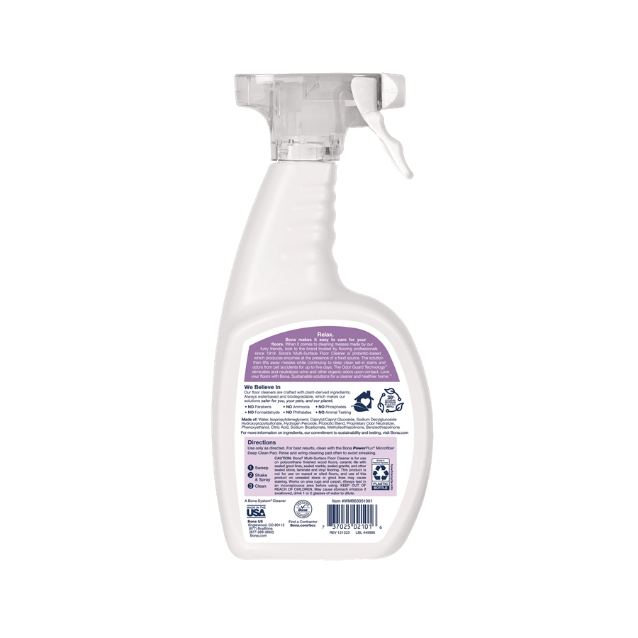 Bona Pet System Multi-Surface Floor Cleaner - Cat Formulation | Berings