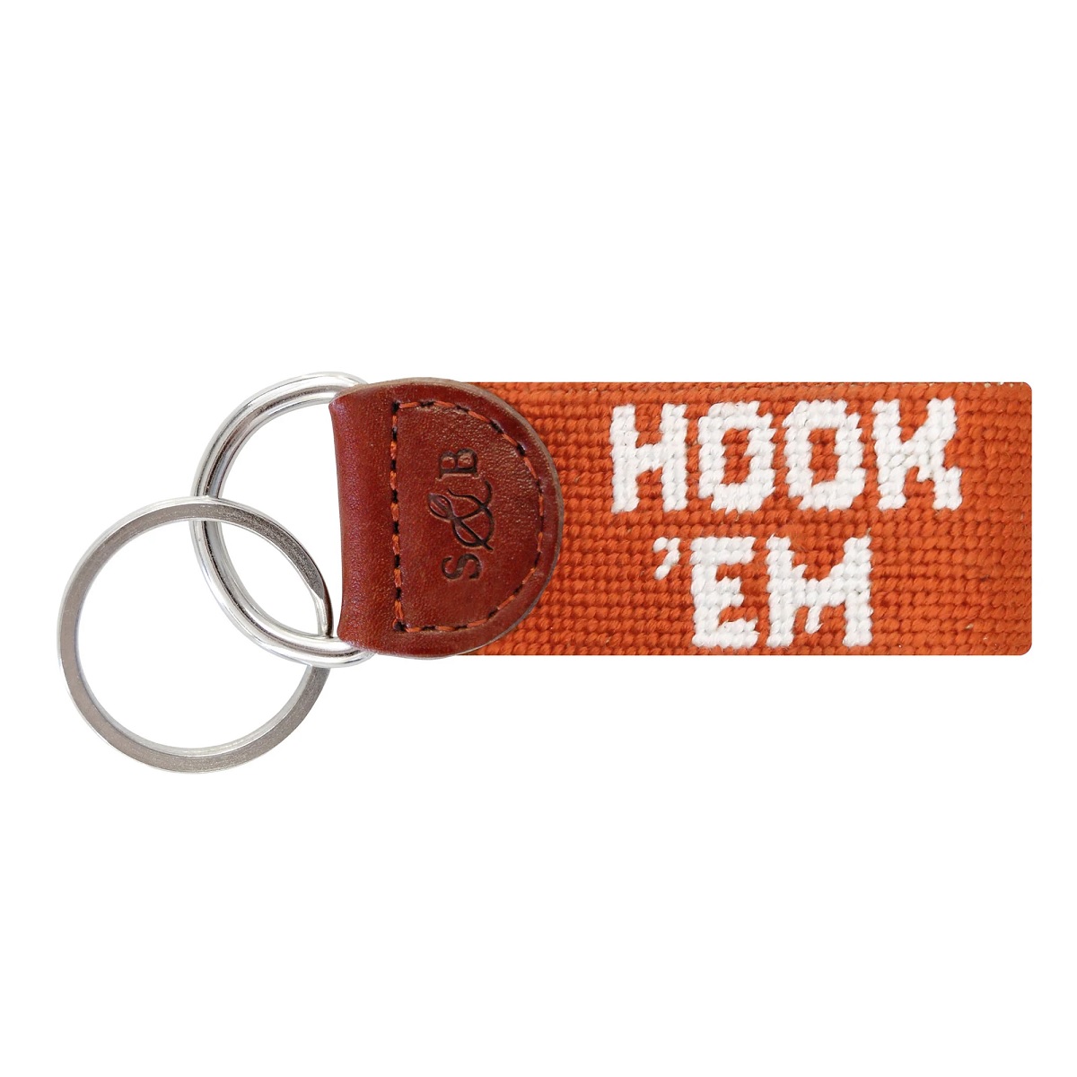 Smathers & Branson University of Texas Hook 'Em Key Fob (Burnt Orange ...