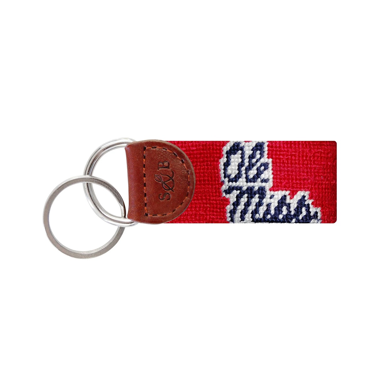 Smathers & Branson Mississippi Key Fob (Red) | Berings