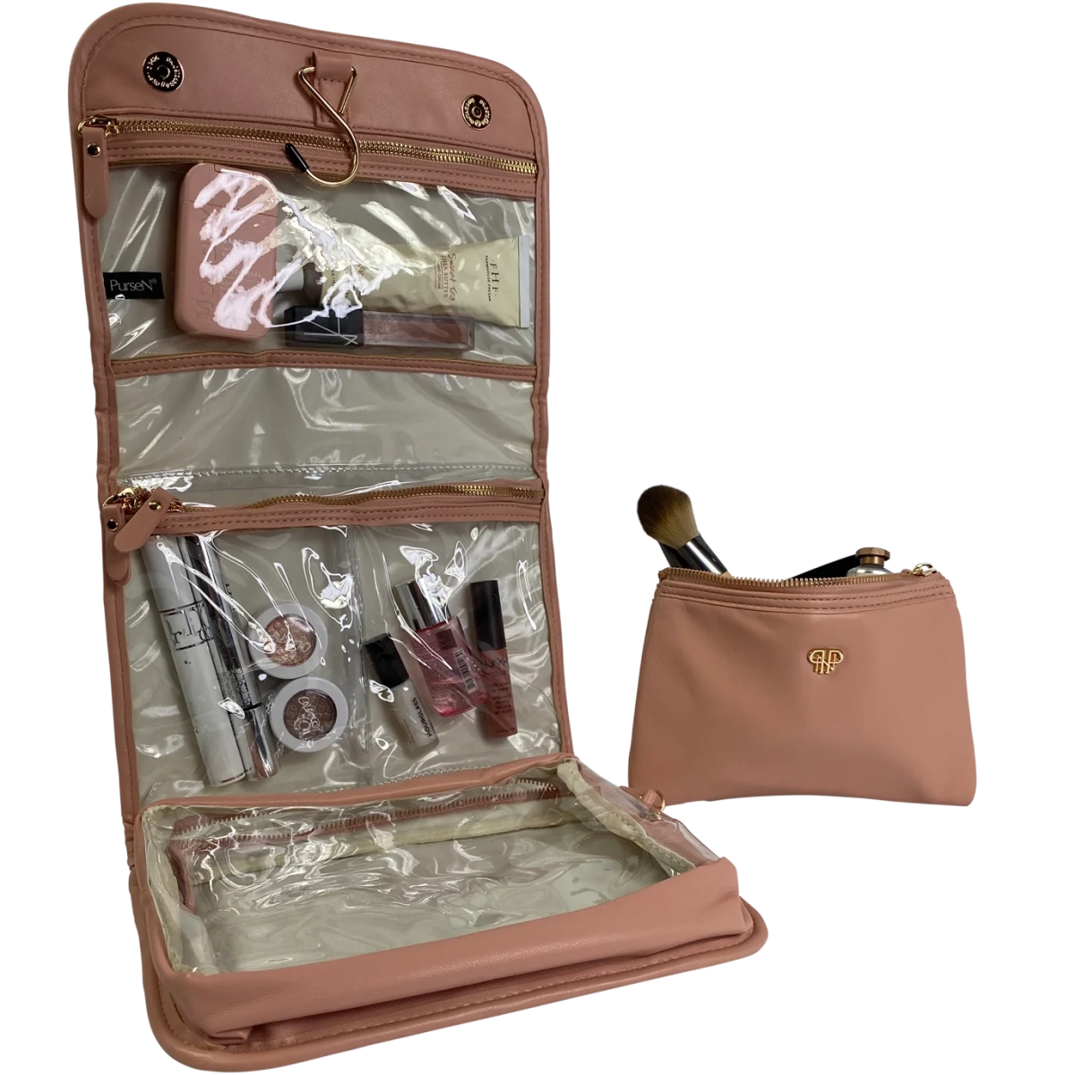 PurseN Getaway Toiletry Case - Petal Rose | Berings