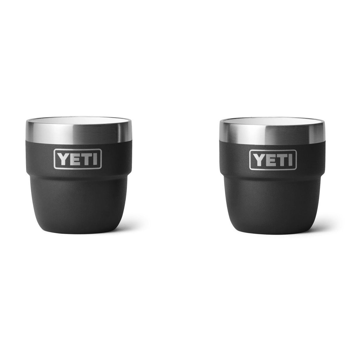 Yeti Rambler 4oz Stackable Cups - Black | Berings
