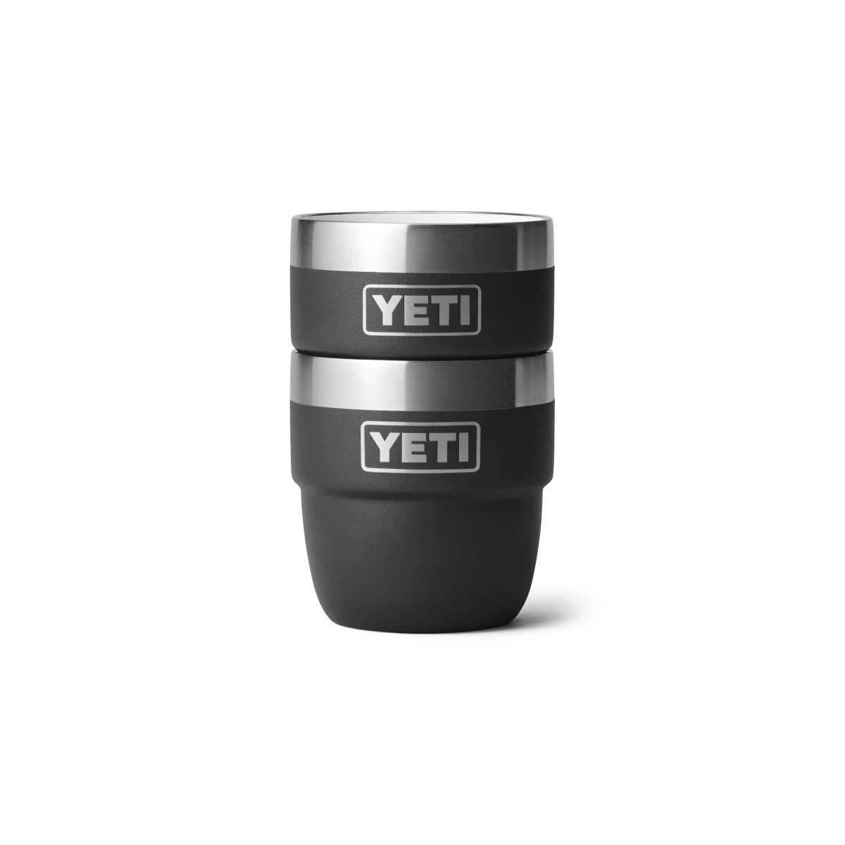 Yeti Rambler 4oz Stackable Cups - Black | Berings