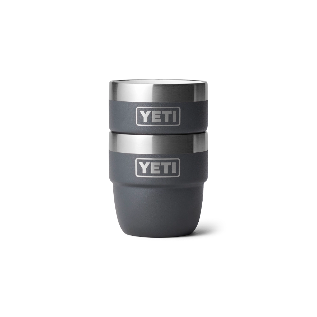 Yeti Rambler 4oz Stackable Cups - Charcoal | Berings