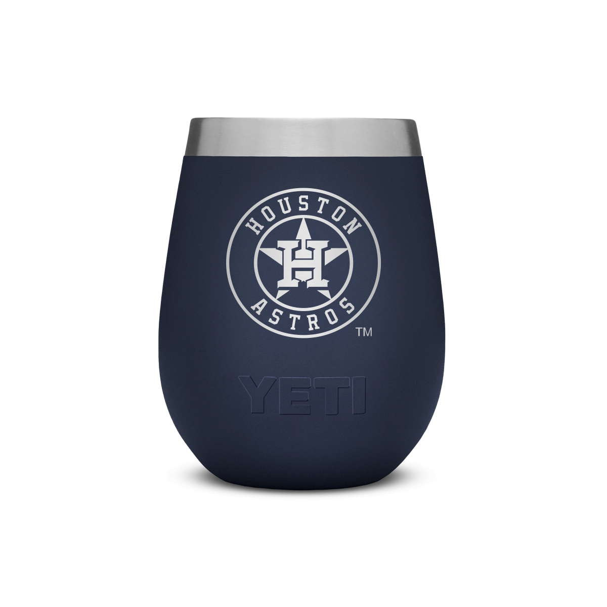 Yeti Rambler Astros Wine Tumbler with Magslider Lid - Navy | Berings