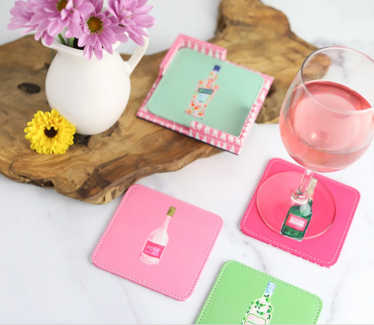 Keva Style Cocktails Coasters, Set of 4 | Berings
