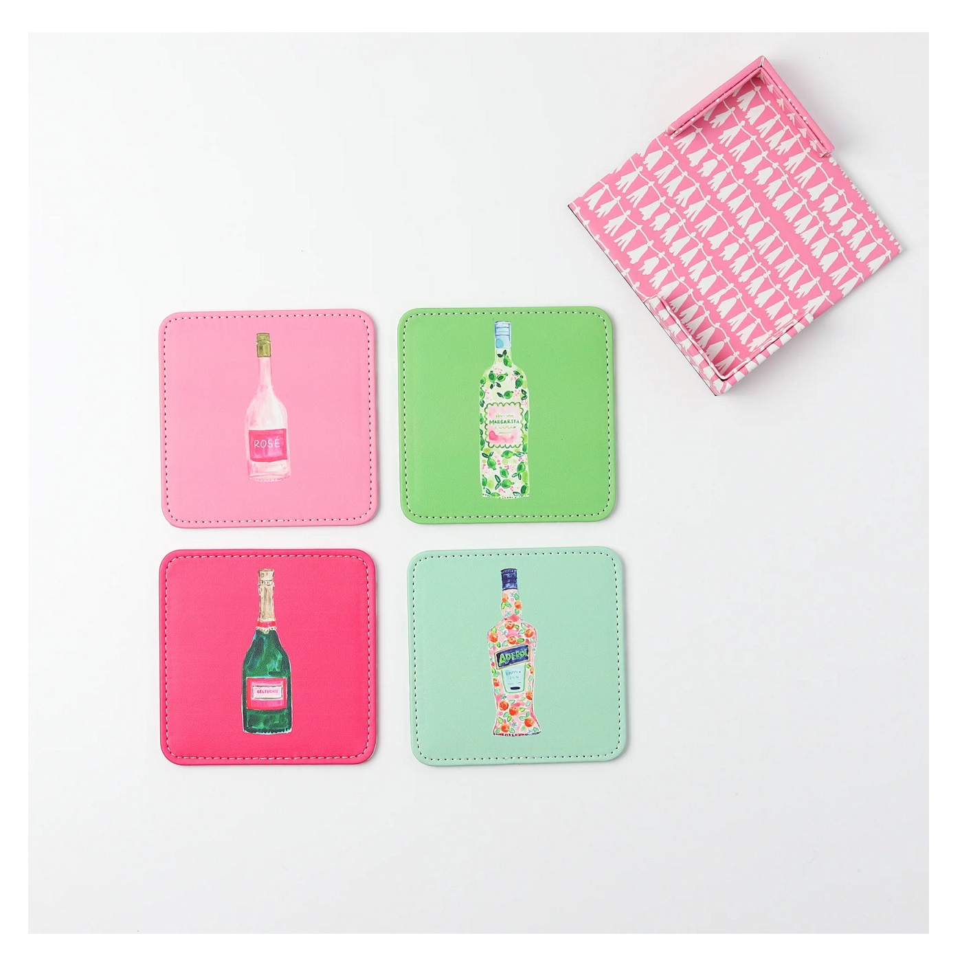 Keva Style Cocktails Coasters, Set of 4 | Berings