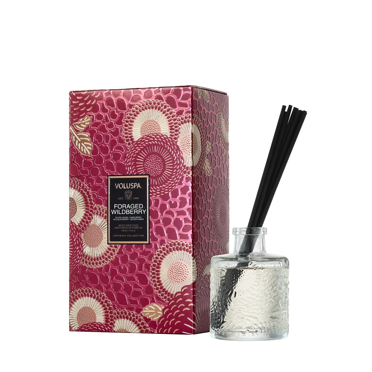 Voluspa Foraged Wildberry Reed Diffuser | Berings