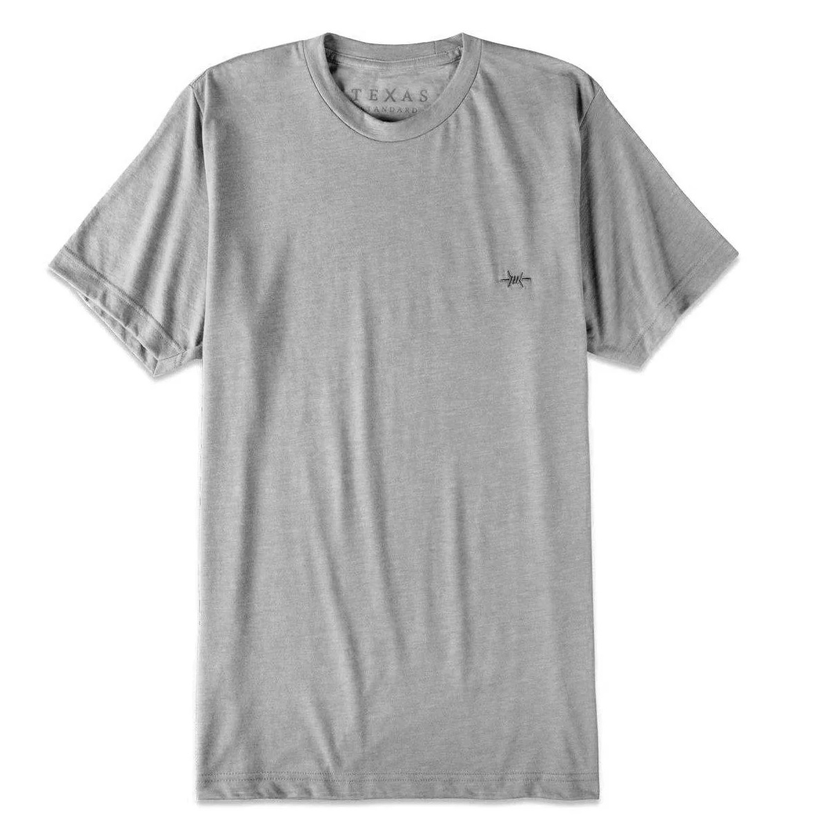 Texas Standard Performance Hybrid Tee - Heather Gray | Berings