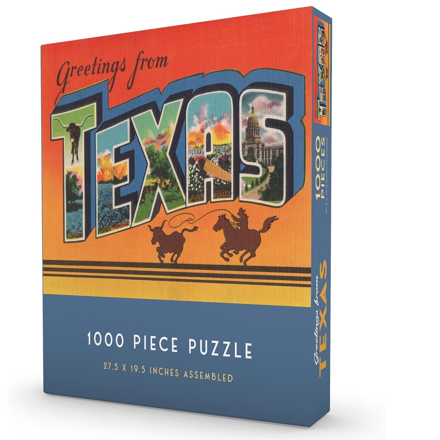 Greetings from Texas Puzzle 1000 Piece | Berings