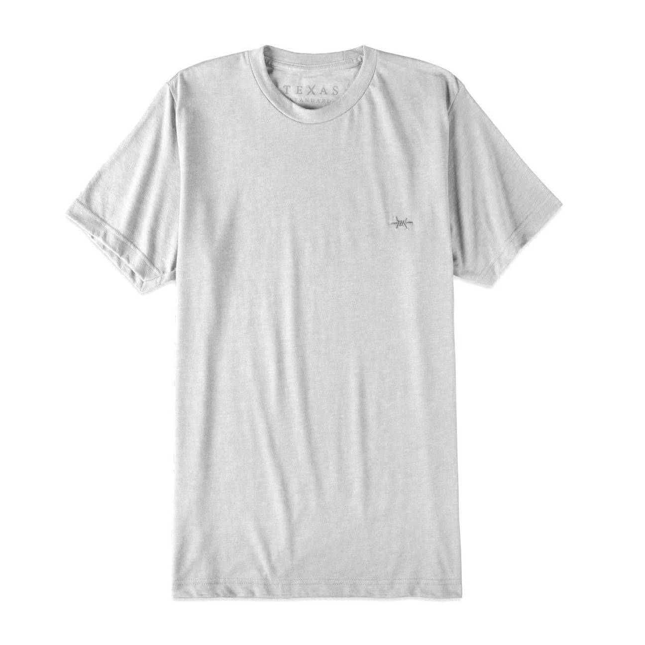 Texas Standard Performance Hybrid Tee - Heather White | Berings