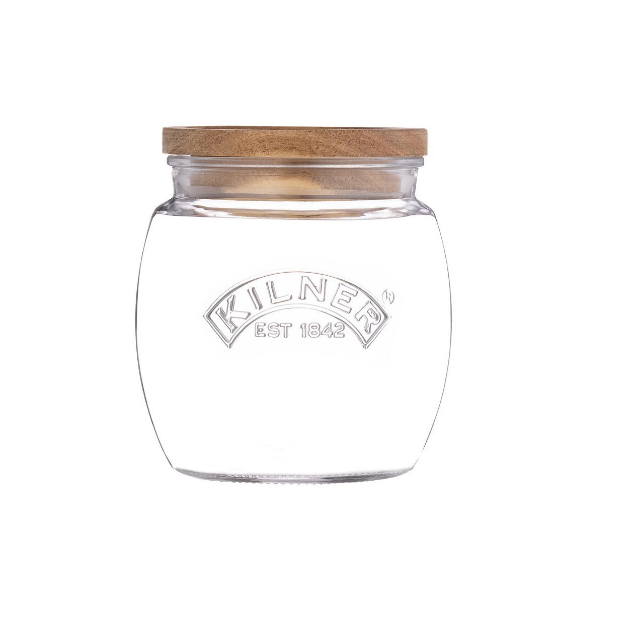 Kilner 850ml Glass Jar with Wooden Lid | Berings