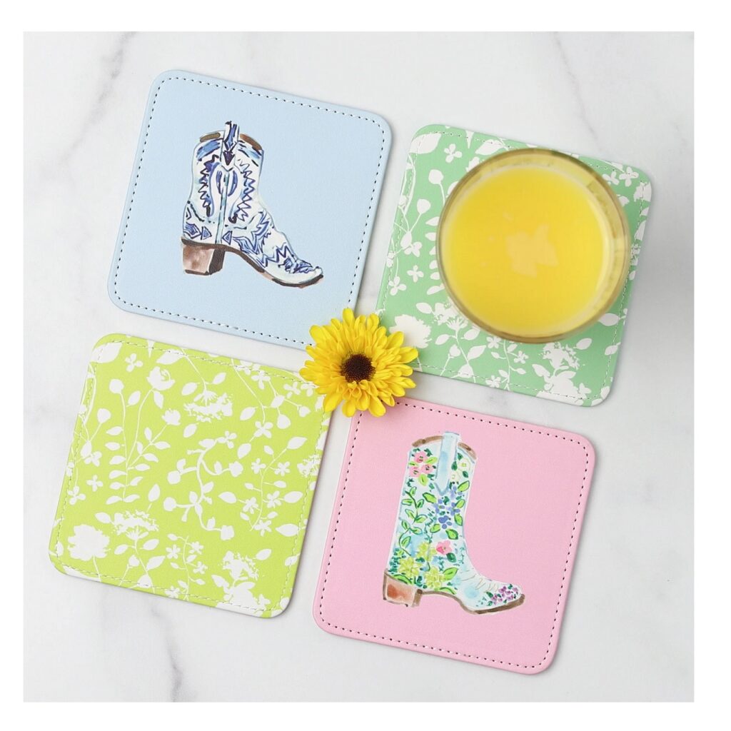 Keva Style Rodeo Coasters, Set of 4 | Berings
