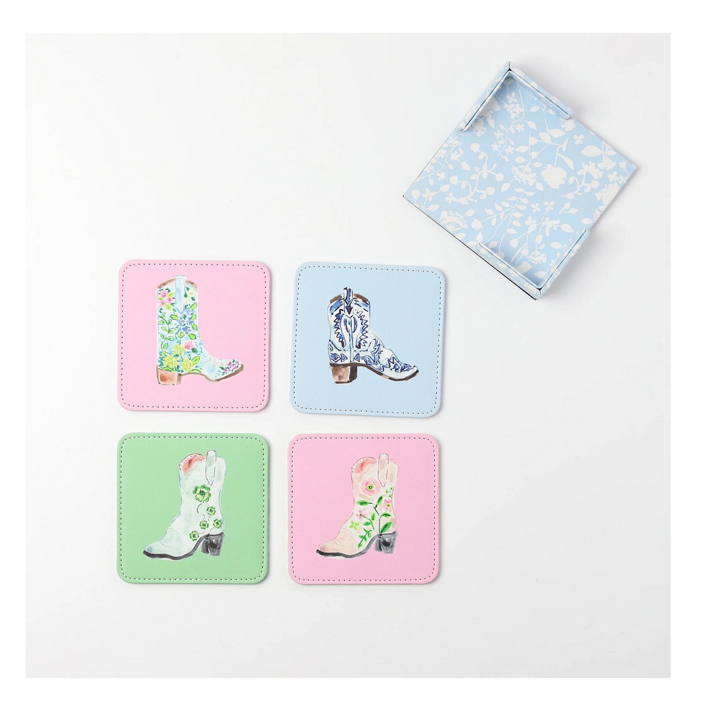 Keva Style Rodeo Coasters, Set of 4 | Berings