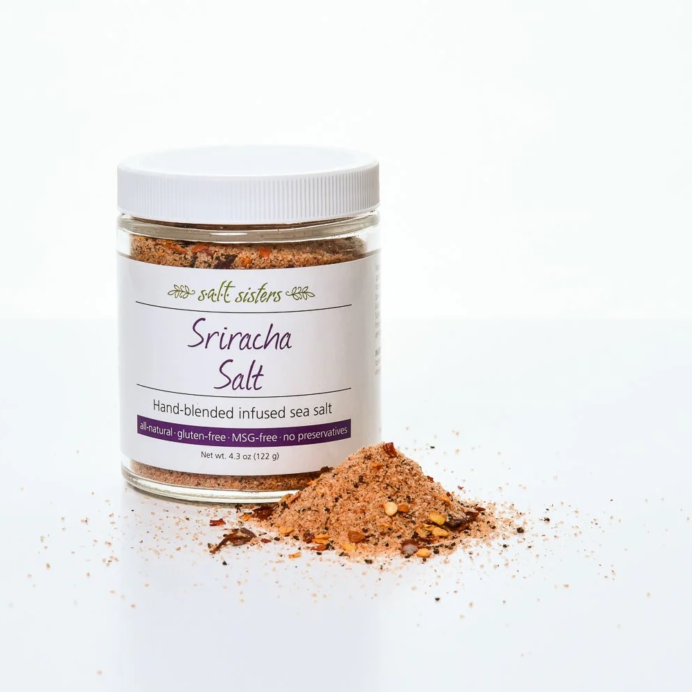 Salt Sisters Sriracha Salt 4 oz. | Berings