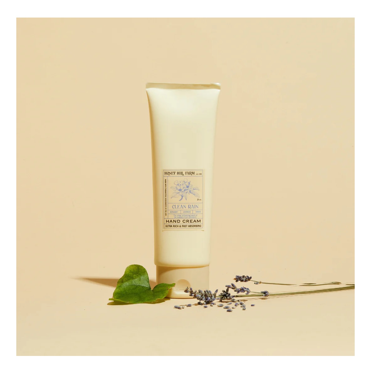 Honey Hill Farm 3 oz. Hand Cream - Clean Rain | Berings