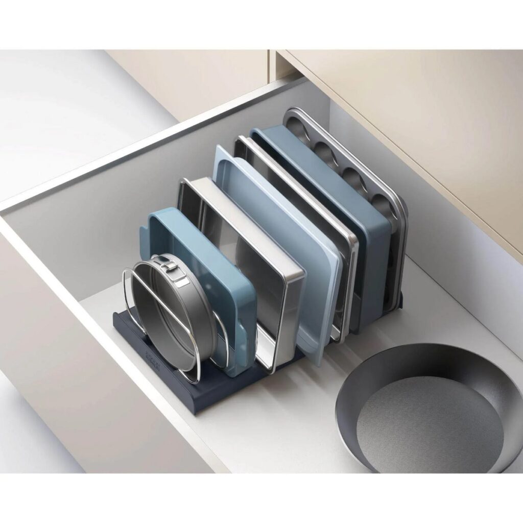 Joseph Joseph DrawerStore Grey Baking Tray Organizer | Berings