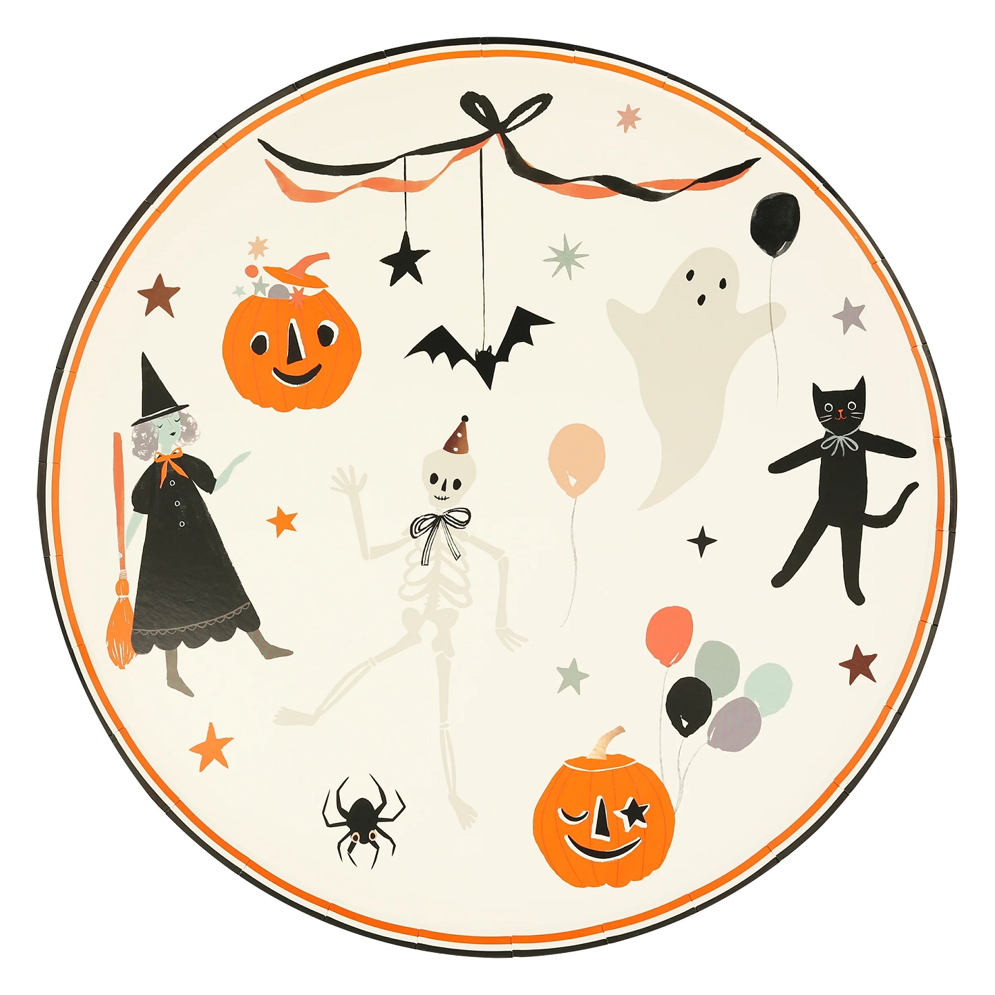 Meri Meri It's Halloween Paper Dinner Plates | Berings