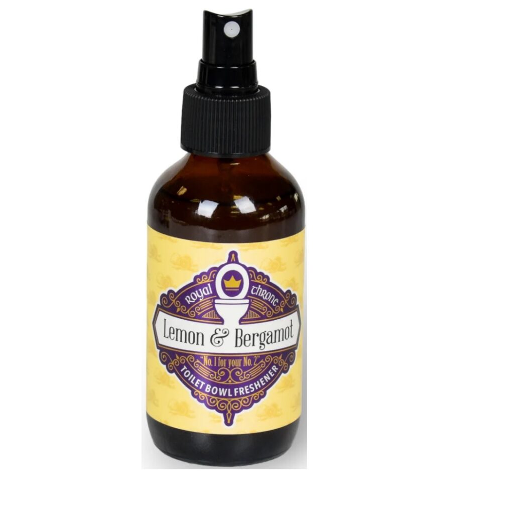 Royal Throne Toilet Bowl 2 oz. Refresher Spray - Lemon & Bergamot | Berings