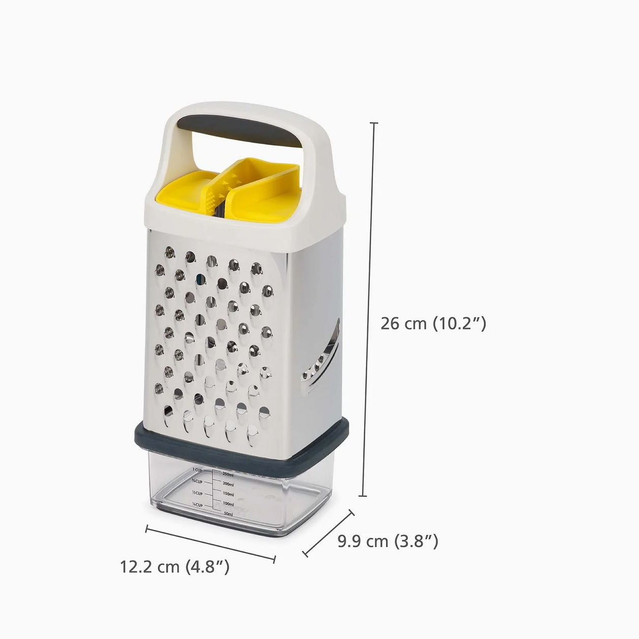 Joseph Joseph Multi-Grip Box Grater with Precision Food-Grip | Berings