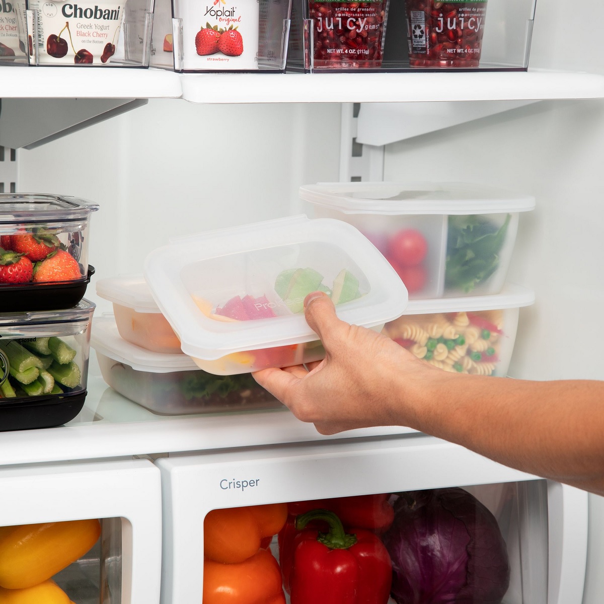 Progressive Prepworks ProKeeper 2 Cup Divided Silicone SoftBox | Berings