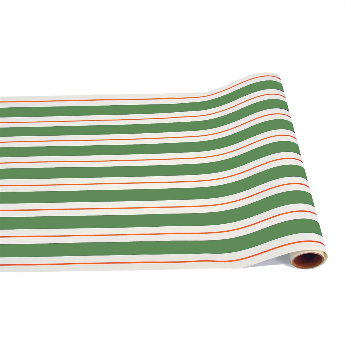Green & Red Awning Stripe Paper Runner | Berings