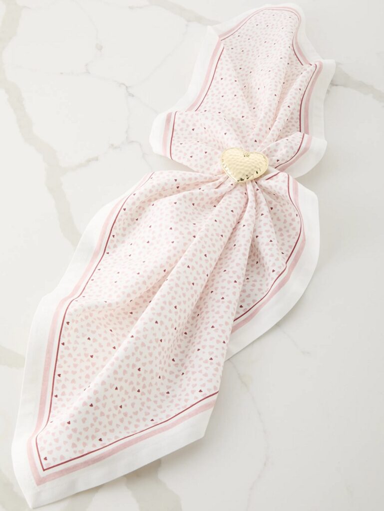 Juliska Love You More Linen Napkin | Berings