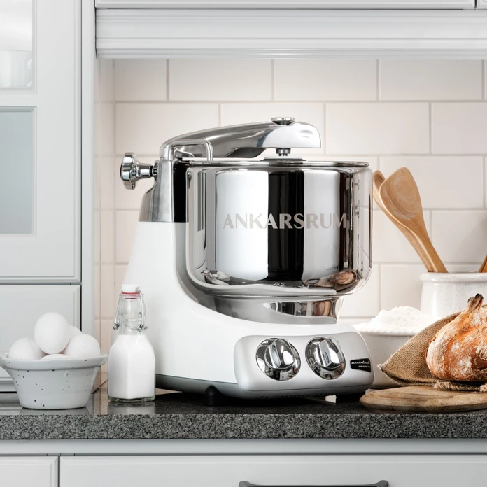 Ankarsrum Assistent Original Stand Mixer – Glossy White | Berings