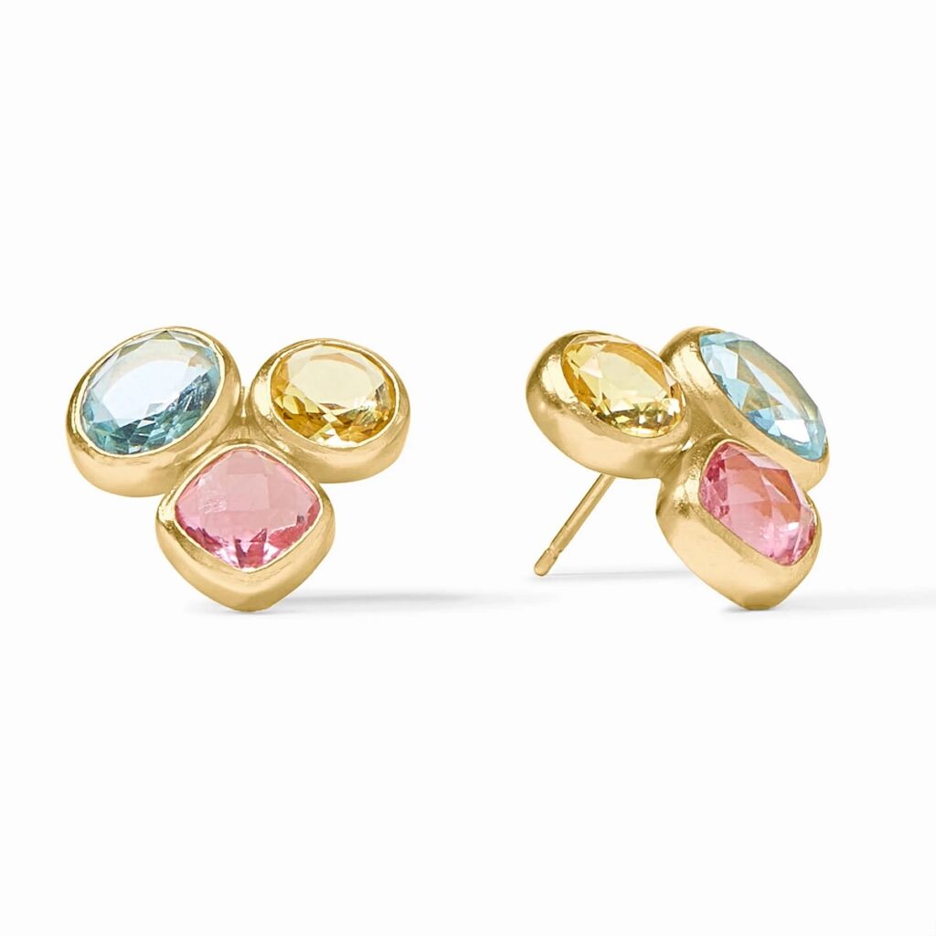 Julie Vos Kaleidoscope Statement Stud Earrings | Berings