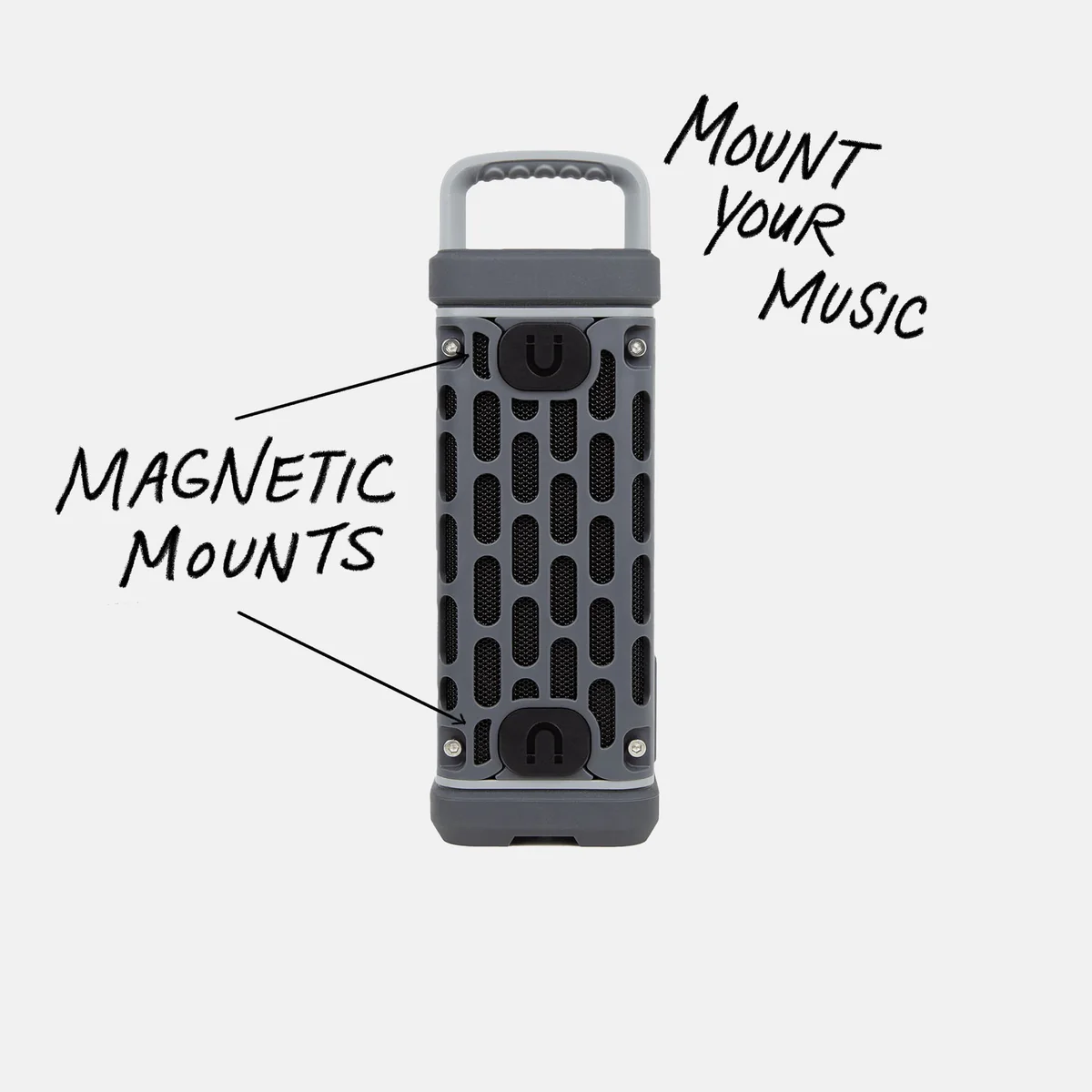 Turtlebox Ranger Bluetooth Outdoor Speaker - Gray | Berings