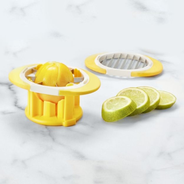 Citrus Slicer and Wedger - White/Yellow | Berings