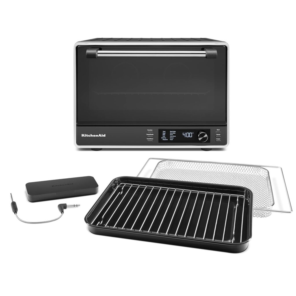 KitchenAid Dual Convection Countertop Oven with Air Fry and Temperature ...