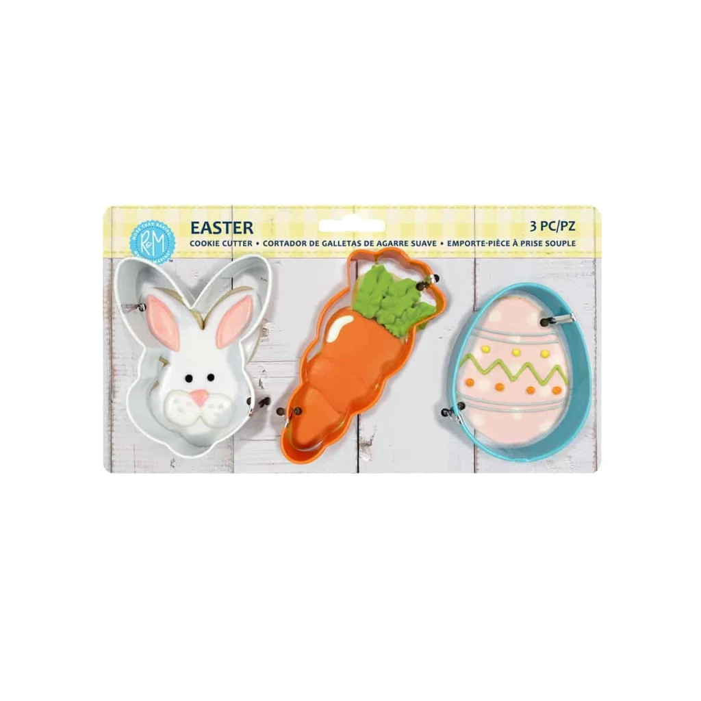Easter 3-piece Color Cookie Cutter Set | Berings