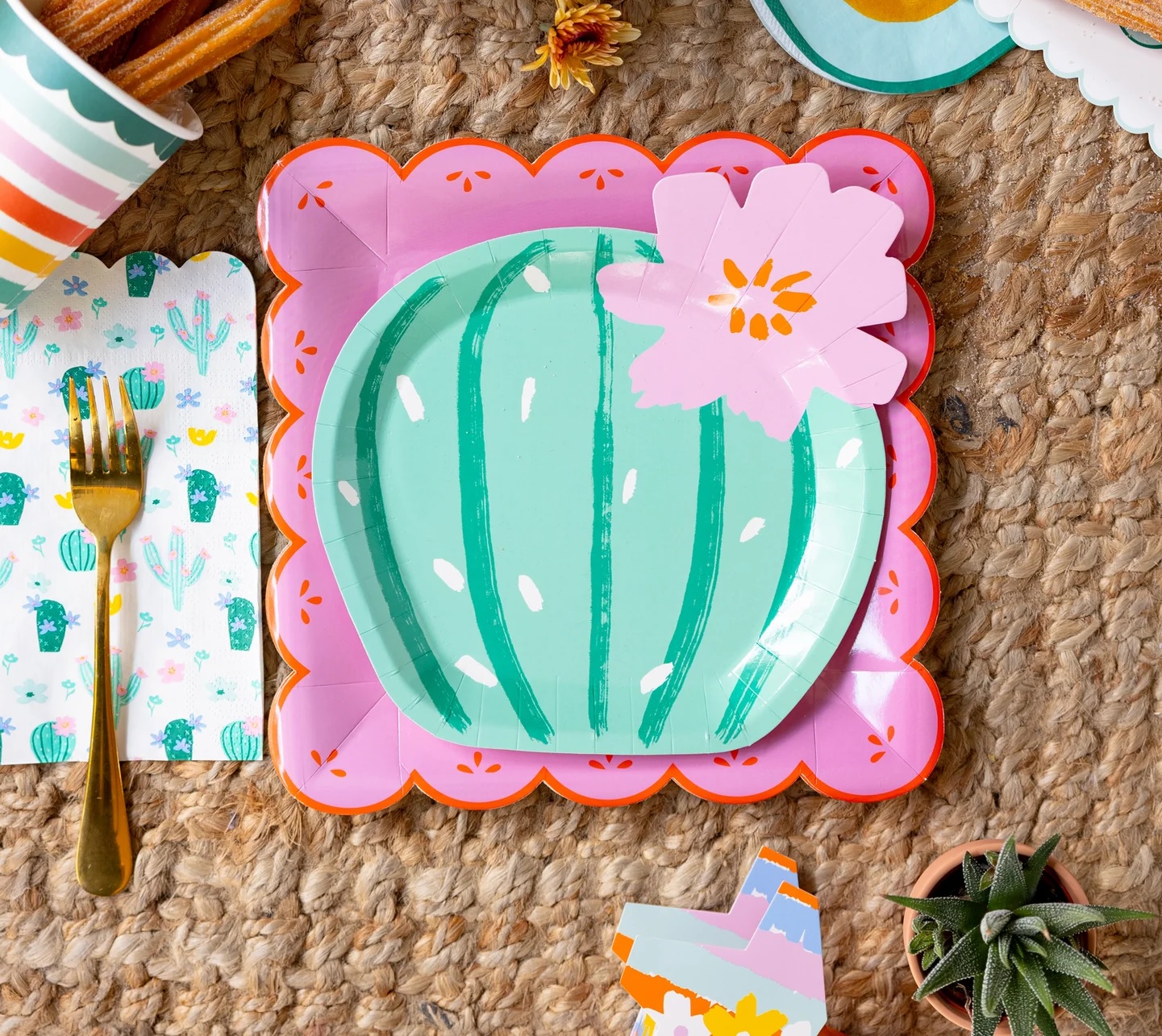 Fiesta Papel 10" Plate Set | Berings