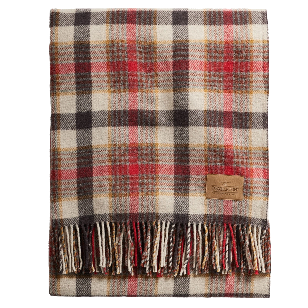 Pendleton Motor Robe Throw with Leather Carrier - Lassen | Berings